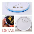 b inscription chinese surname character luo pins badge button design ...