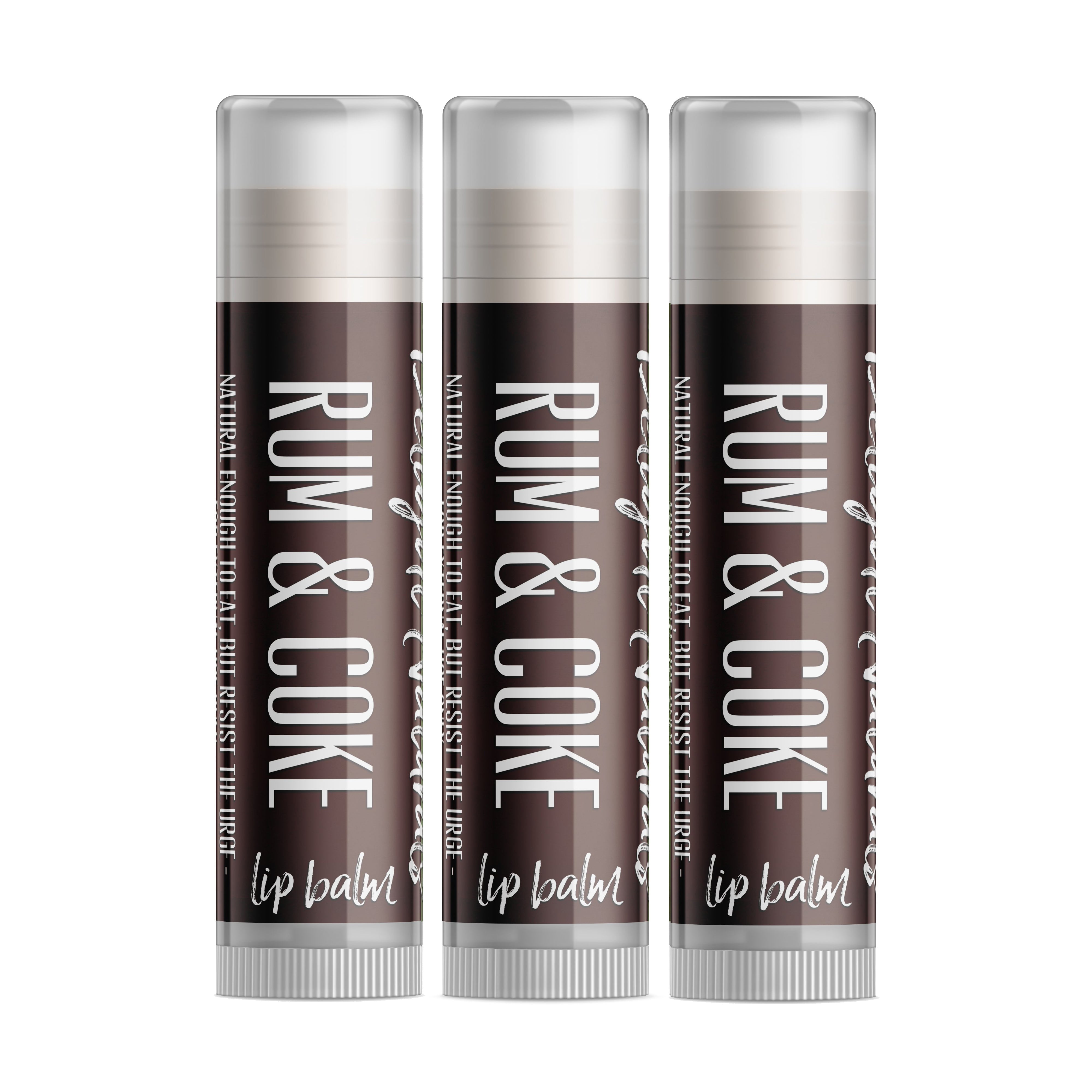 Delight Naturals Rum & Coke Lip Balm - Three Pack - Walmart.com