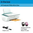 HP DeskJet 2742e Wireless Color All-in-One Inkjet Printer (Glacier) with 6 months of Instant Ink ...