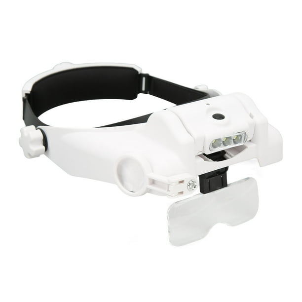 Lupa Con Diadema, Recargable, Uso Cómodo, 23 Tipos De Aumentos, Lupa ...