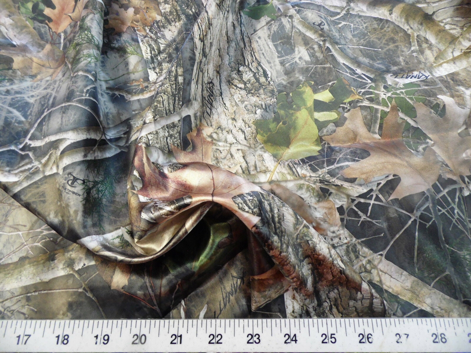 Discount Fabric True Timber Camouflage Kanati Charmeuse Silky Bridal ...