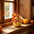 Artificial Foam Pumpkins, Realistic Faux Pumpkin Ornaments Simulation ...