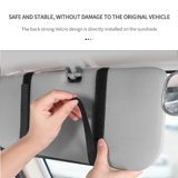 GZCW CD Case Multifunctional Large Capacity Faux Leather Car Sun Visor ...