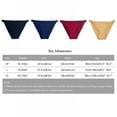 Women's Low-Rise String Bikinis Panties Breathable Soft Stretch Straps ...