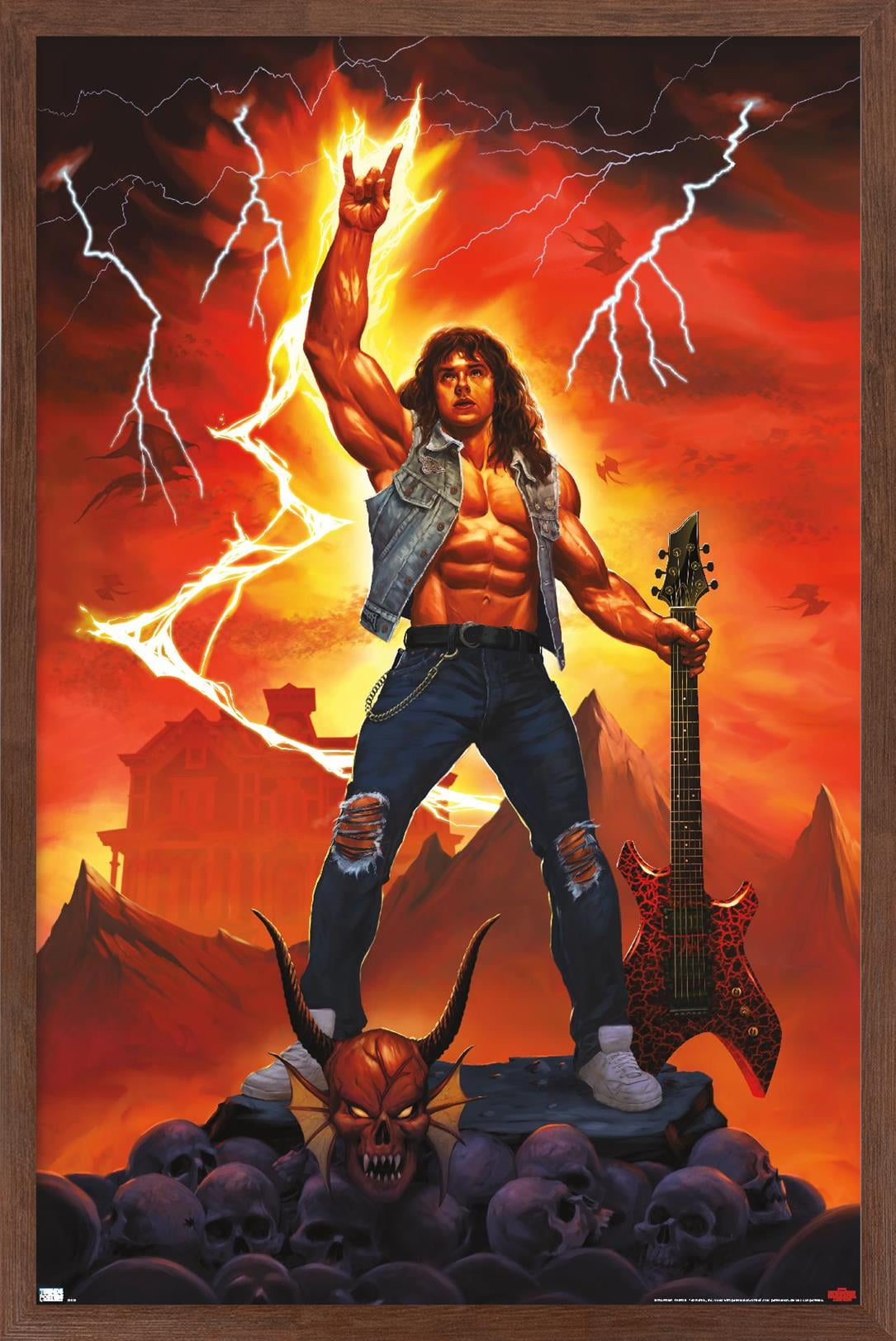 Netflix Stranger Things: Season 4 - Rock On Wall Poster, 14.725" x 22. ...