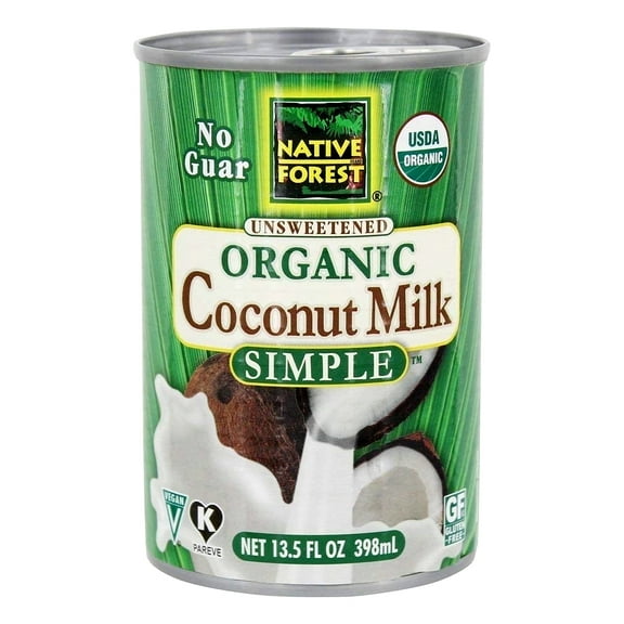Native Forest, Organic Coconut Milk, 13.5 fl oz, Unsweetened - Walmart.com
