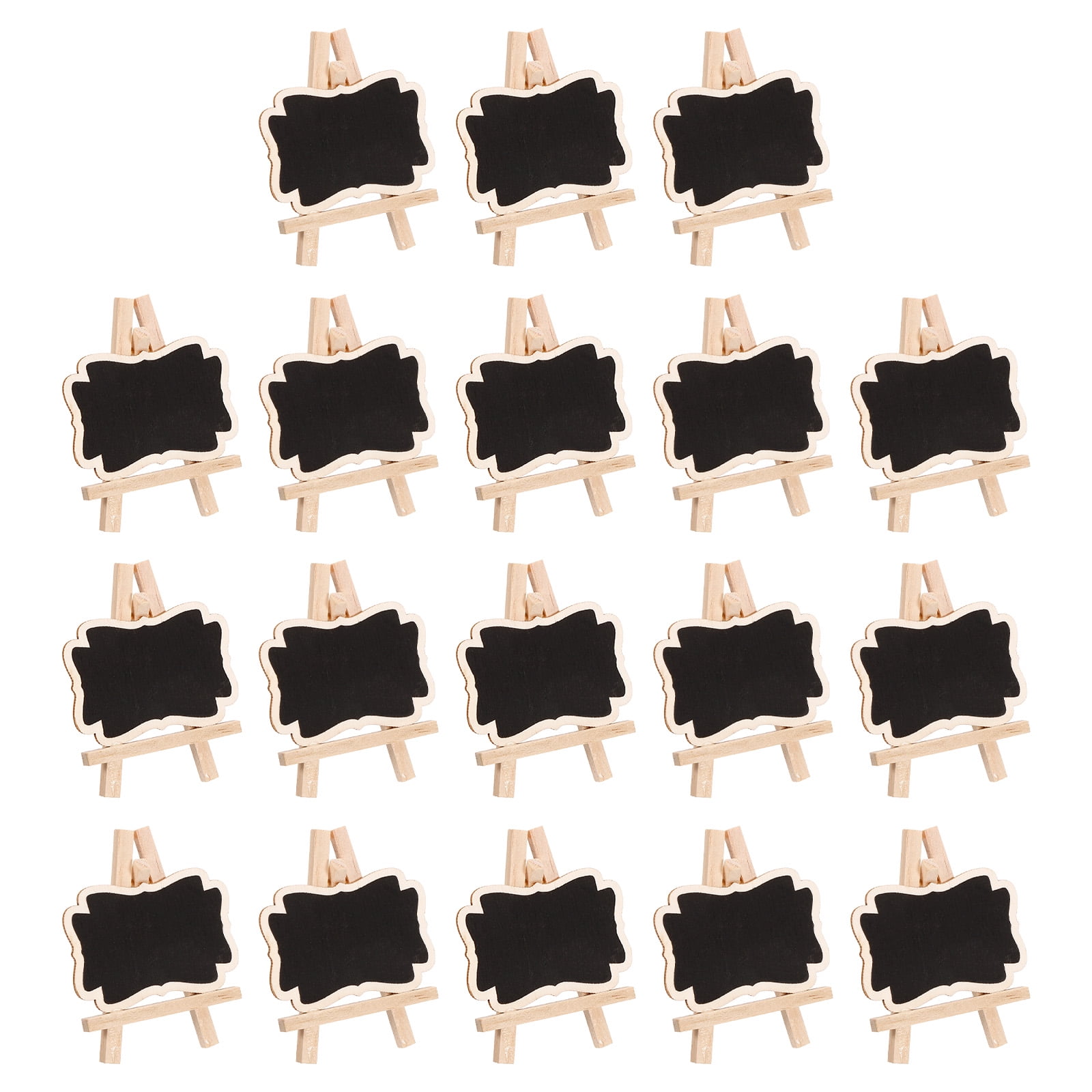 Mini Chalkboard Signs Small Blackboard Labels 2.7" x 3.5" with Easel ...