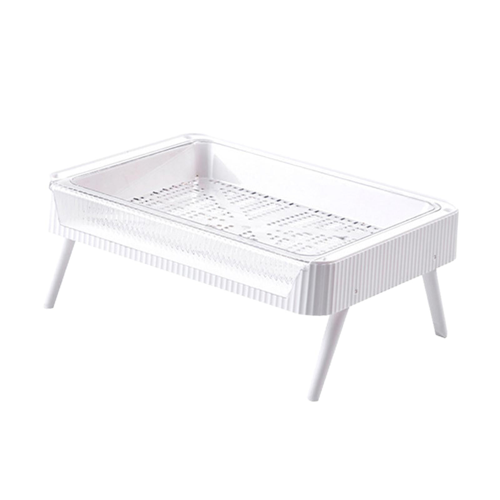 Countertop Standing Rack Foldable Fruit Plate Storage Container ...