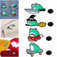 ANXPTIME Vivid Green Frogs Brooch Elegant Lapel Pin For Celebrations Or ...