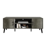 Castle Place Timeless TV Stand Console for TVs up to 65", Grey ...