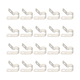 20 Pcs Cable Clamp Assortment Kit R-type Clip Wire Fixer Organizer ...