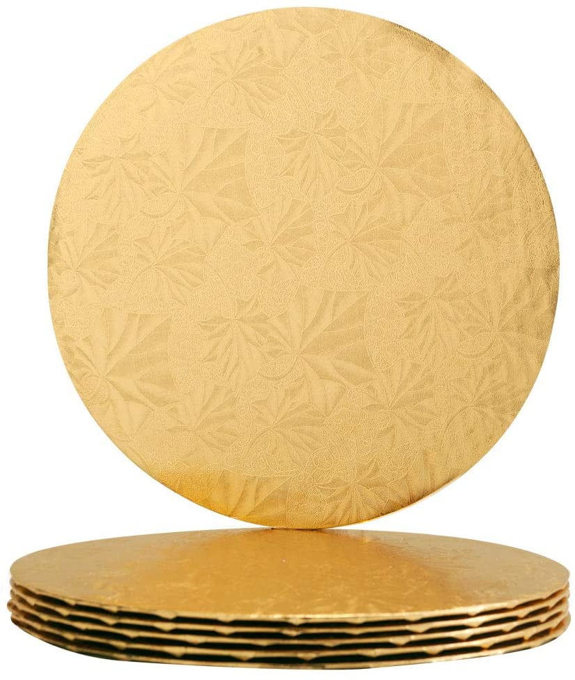 16" Gold Round Thin Drum 1/4", 6 count - Walmart.com