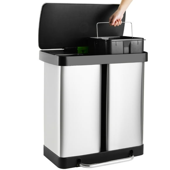 Dual Compartment Trash