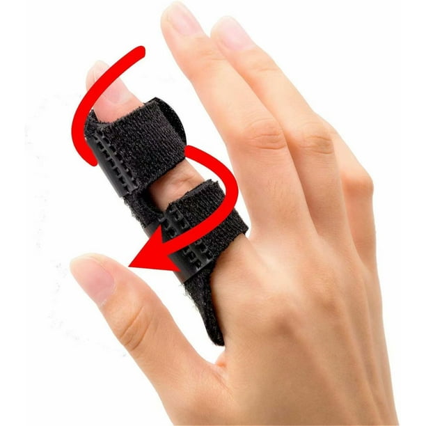 Finger Brace Splint, Pinky Finger Splint with Rigid Support to ...