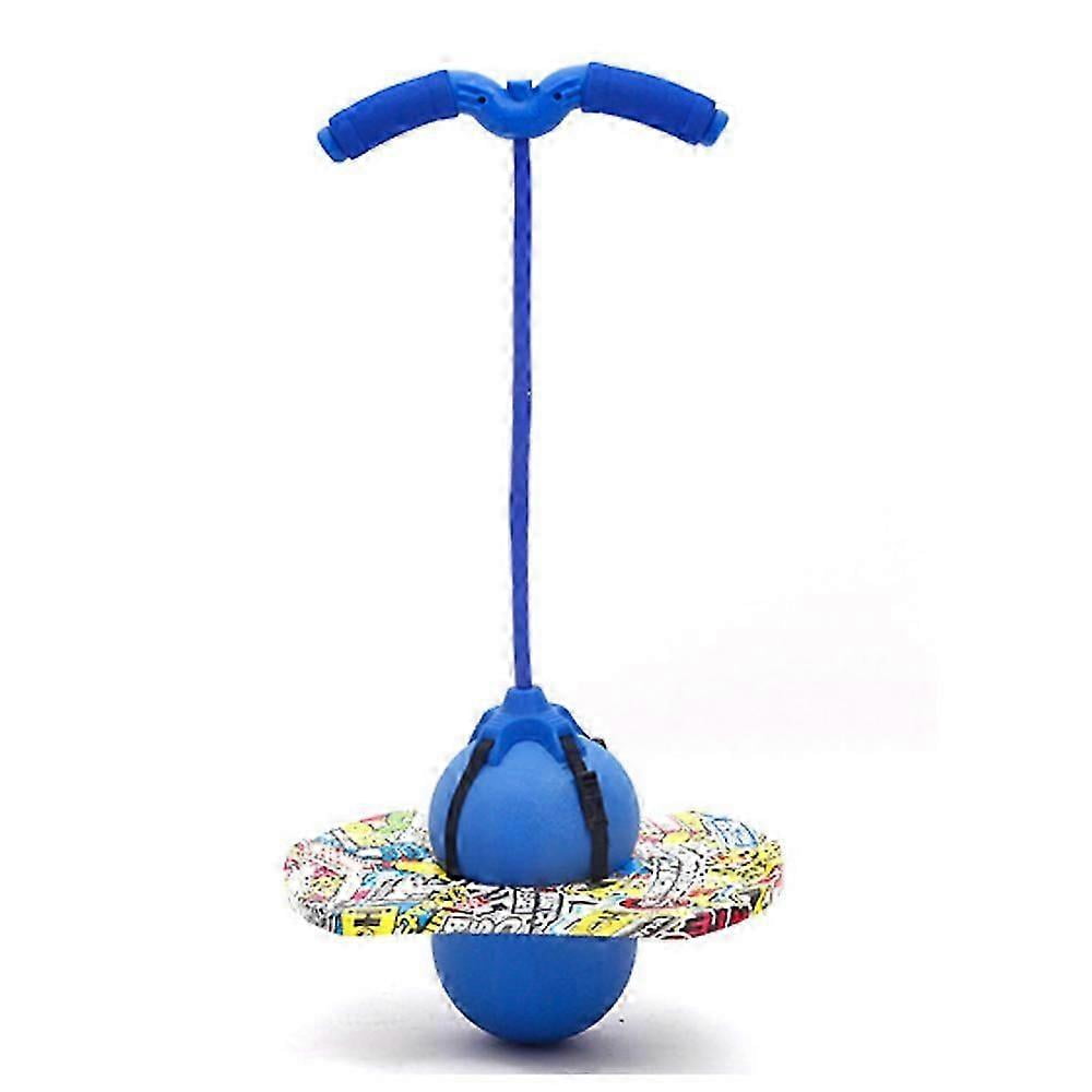 Pogo Jumping Ball Balance Board With Handle Explosion Proof Exercise ...