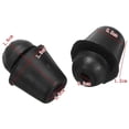2Pcs Car Door Soundproof Dampers Buffer Pad Cover Rubber Cushion Easy ...