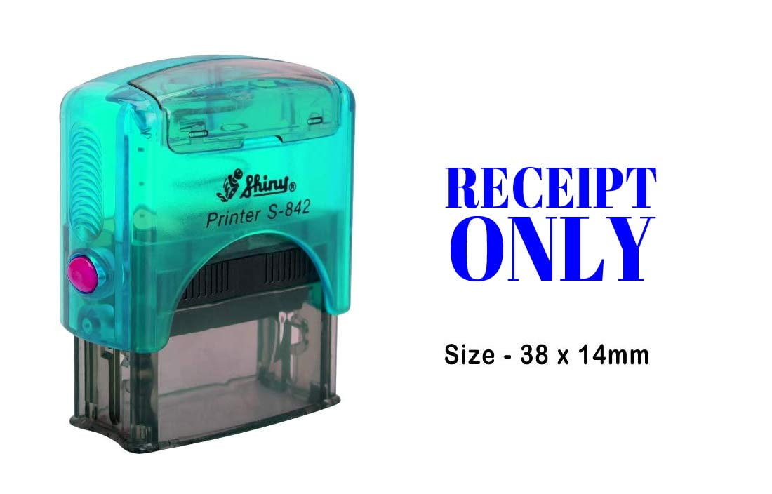 PrintValue Receipt Only Receipt Only Text Self Inking Rubber Stamp ...