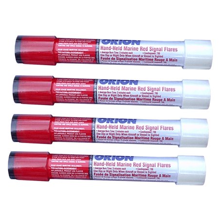 4 Pack Red Hand Held Signal Flares | Walmart Canada