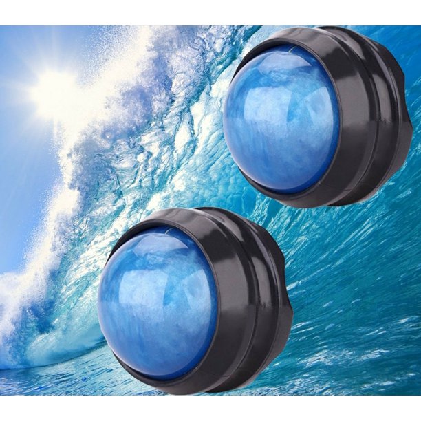 2 Pieces Massage Roller Rolling Ball Head Neck Shoulder Hands Back Leg ...