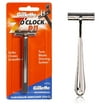 Gillette Trac II Non-Pivot Chrome Razor Handle with Twin Blades ...