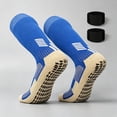 TELOLY 2026 New Knee High Grip Football Socks Knee High Grip Non Slip ...