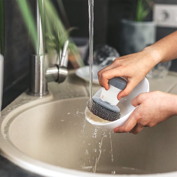 thinsony Cleaning Supplies Multifunctional Kitchen Soap Dispenser ...