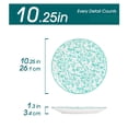 Pastel 10.25 inch Ceramic Dinner Plates Set of 6, Kitchen Tableware ...