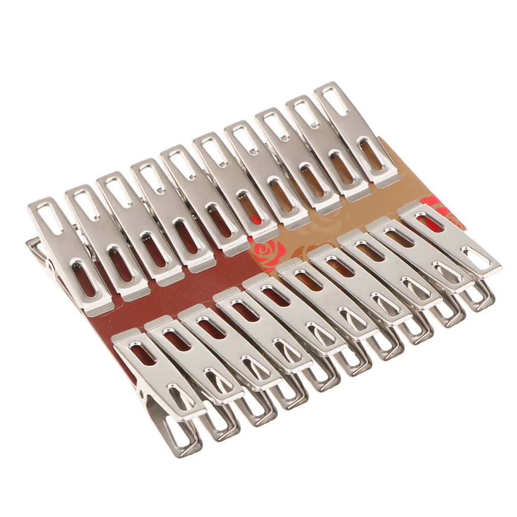20pcs Utility Clips Clothes Pins Quilt Clip Clotheslines Laundry ...