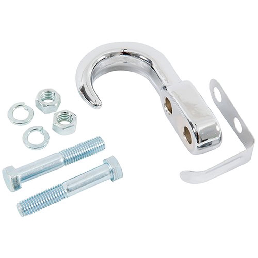 Keeper 05619 Chrome Forged Steel Tow Hook Kit - Walmart.com - Walmart.com