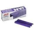 JAM Standard Colorful Staples, Purple, 5000/Box - Walmart.com