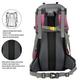 PACOLO 60L Waterproof Lightweight Hiking Backpack with Rain Cover for ...
