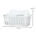 Command Under Sink Cabinet Caddy, White, Holds 7.5lbs, 1 Caddy ...