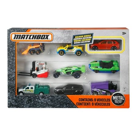 Click here for Matchbox 9-Car Gift Pack (Styles May Vary) prices