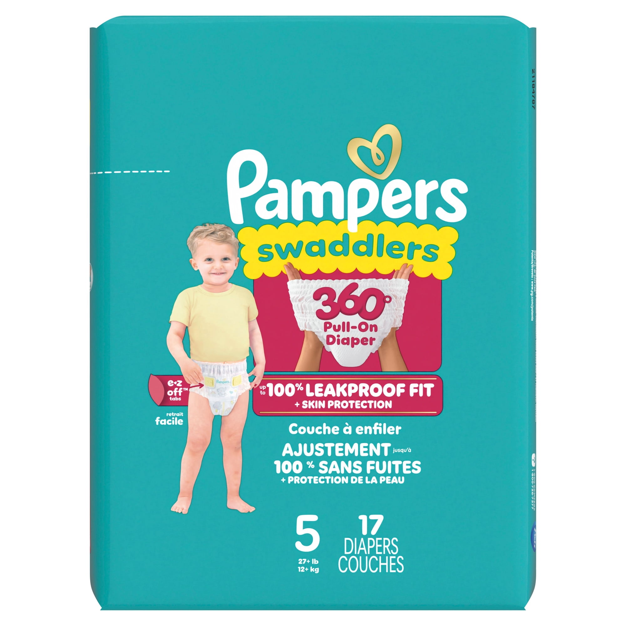 Click here for Pampers Diapers - Swaddlers 360° - Size 5  17 Coun... prices