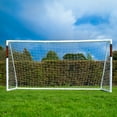 Flick Urban Backyard Soccer Goal 12 ft x 6 ft Large Outdoor Soccer Goal ...