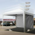 Quictent 10'x10' Pop Up Canopy Tent, Waterproof, UV Protection, Easy ...