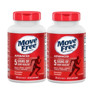 Move Free Joint Health Advanced Glucosamine Chondroitin Dietary ...