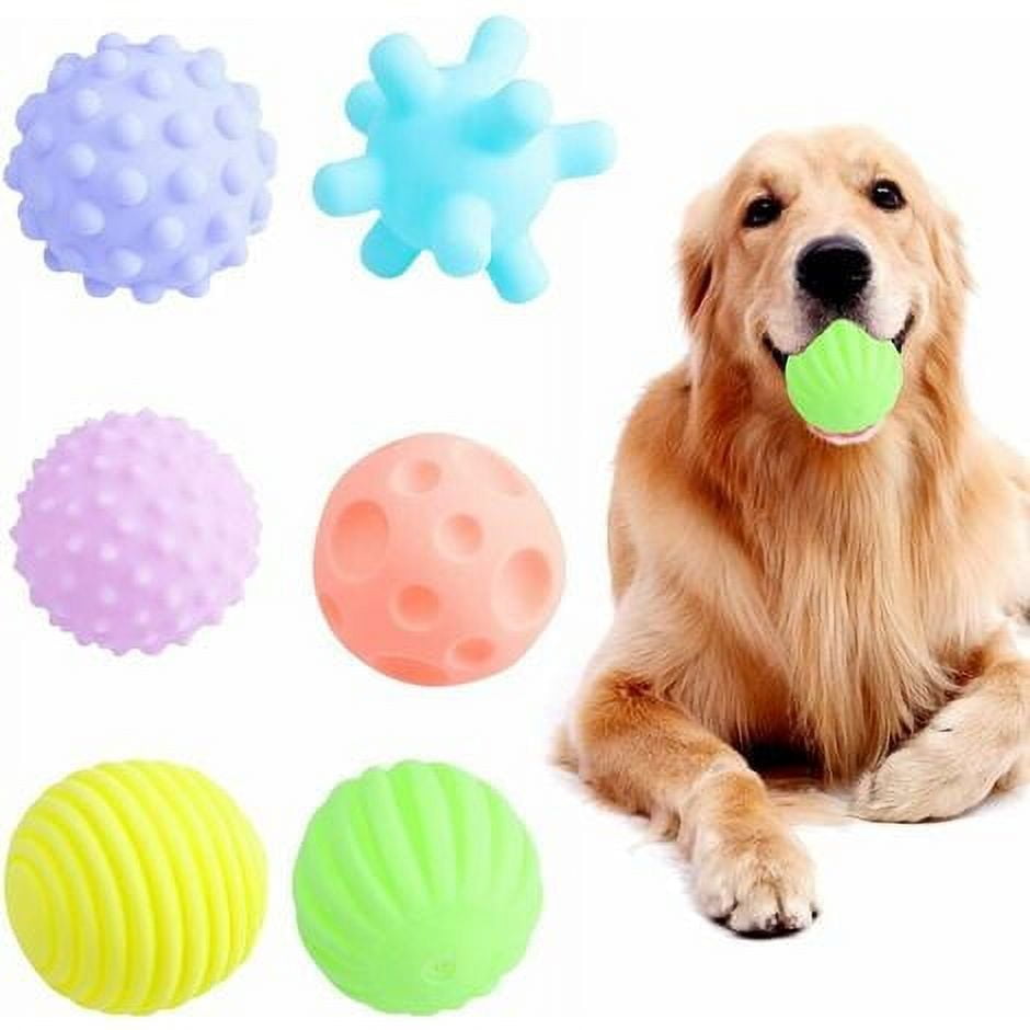 Click here for Mfg2020 6 Pack Dog Balls Dog Toy Crush Ball Squeak... prices