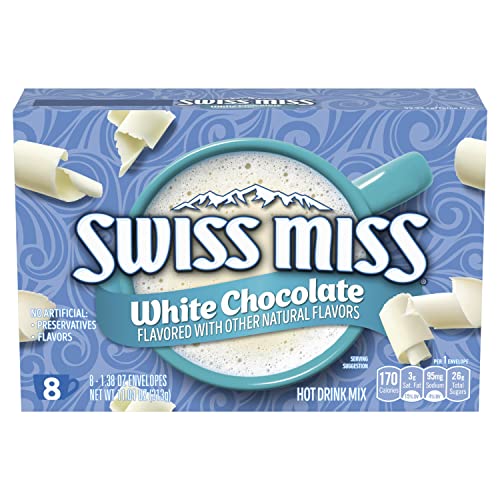 Swiss Miss Indulgent Collection White Chocolate Flavored Hot Drink Mix ...