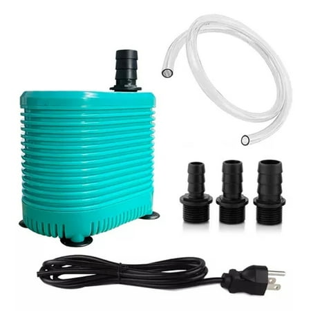 Mistaha Blue Submersible Water Pump with Detachable Nozzles - Powerful ...