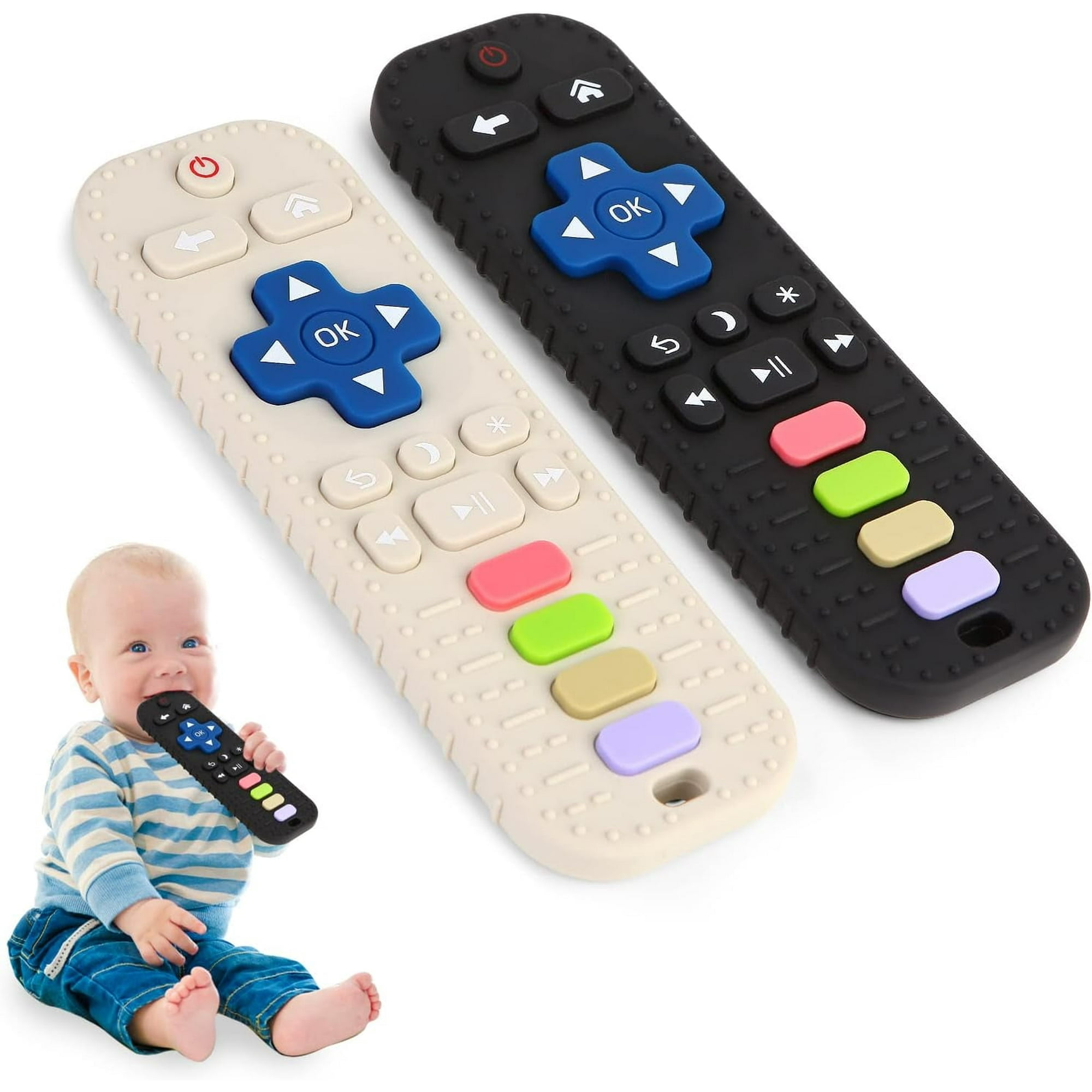 Click here for Grm 2 Pack Soft Silicone Baby Teething Toys For In... prices