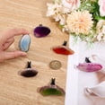 6Pcs 6 Styles Natural Agate Car Air Vent Clips Cute Automotive Interior ...