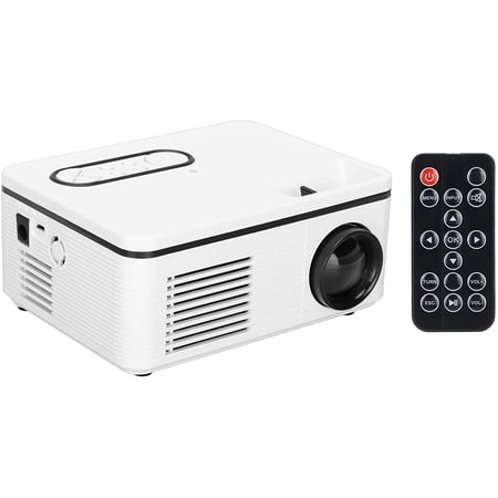 Mini Projector, Portable 1080P LED Home Cinema Projector HD Digital ...