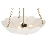 Possini Euro Design Possini Euro Amalthea 20" Wide Warm Gold and Silk ...