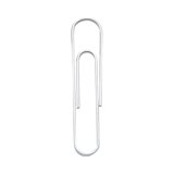 Staples Jumbo Paper Clips Smooth 10 000 Clips/Carton (A7072578CT ...