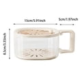 2-in-1 Fruit & Vegetable Washing Bowl with Strainer & Lid, Multi ...
