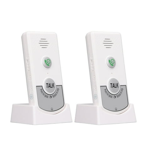 2 Way Intercom System For Home, Portable Voice Intercom With Wide ...