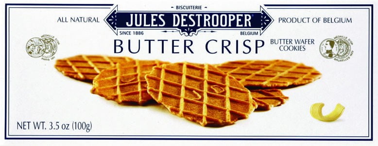 Biscuiterie Jules Destrooper Jules Destrooper Butter Crisps, 3.53 oz ...