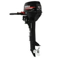 HANGKAI 12 HP 2Stroke Fishing Boat Engine Outboard Motor Long Shaft Water Cooled - Walmart.com