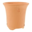 Esschert Design AT10 Aged Terracotta Single Pot with Metal Basket with ...